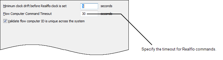 SCADAPack Modbus Realflo Driver Guide - Define the Flow Computer Command Timeout (Configuring ...